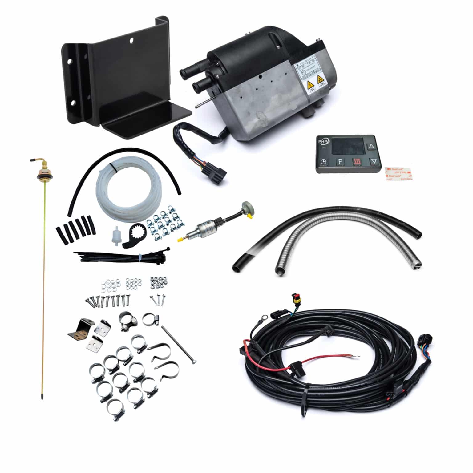 Coolant Engine Pre-Heater Vehicle Installation Kit