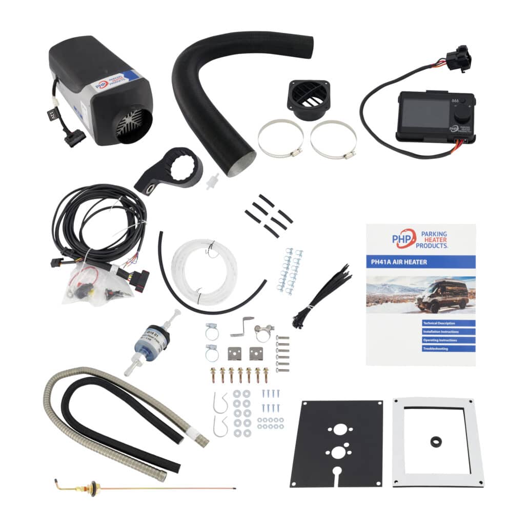 NO IDLE Fuel Fired Bunk Parking Heaters, Engine Heaters & Parts