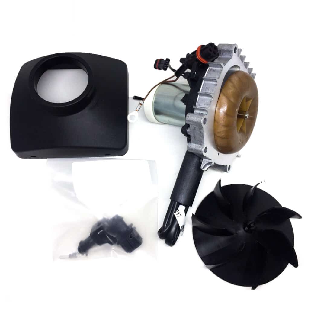 Blower Motor Assembly Kit, 2 kW Air, 12V, Webasto, AT2000ST