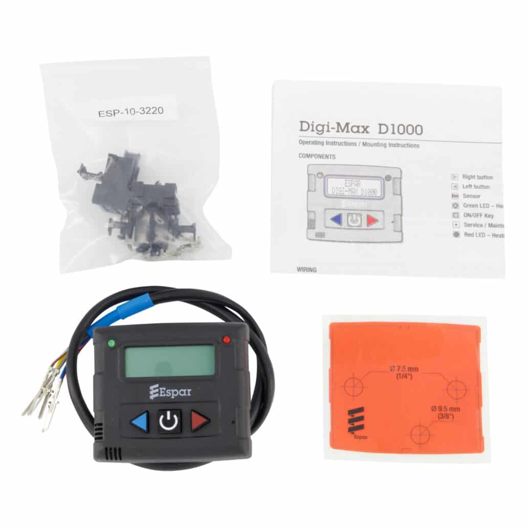 Digi-Max D-1000 Controller, Espar