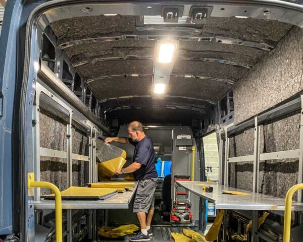 Insulation kit for Ford Transit 148 Medium Roof - 1/2 Inch