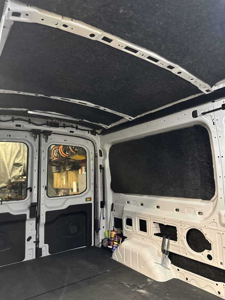 Insulation kit for Ford Transit 148 Medium Roof - 1/2 Inch